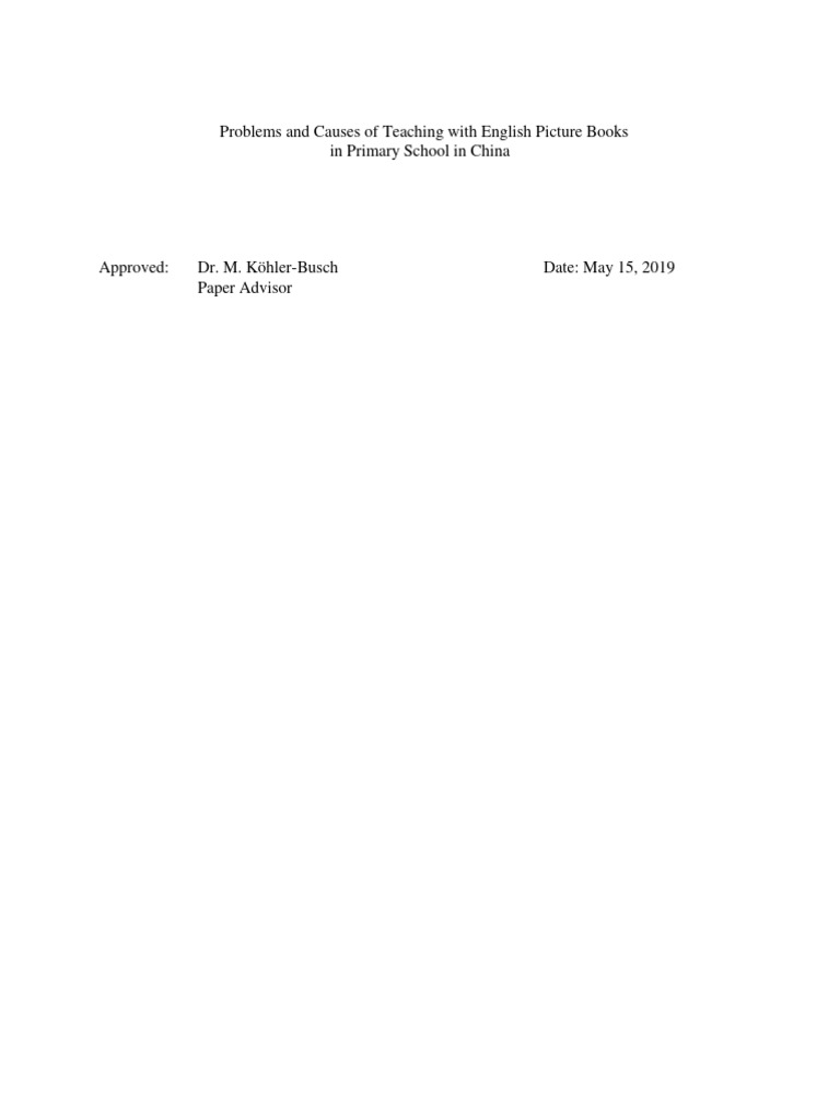 Wang, Yidi | PDF | Teachers | Experience