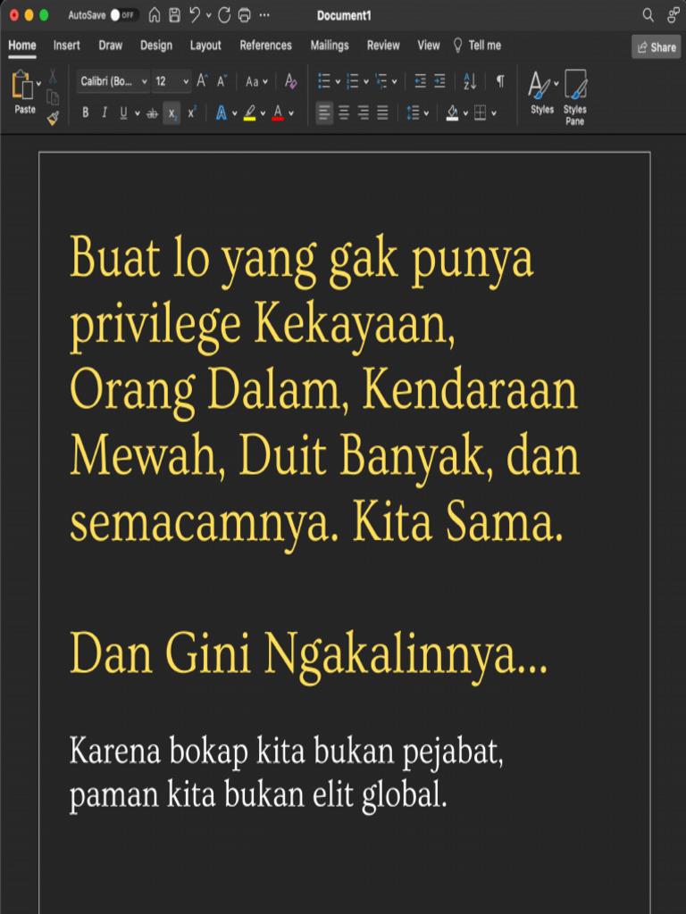 Tanpa Privilege Bekingan | PDF