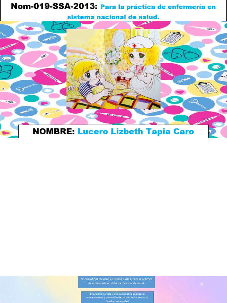 Mapa Conceptual de La NOM-019-SSA3-2013. | PDF | Enfermería | Programas sociales
