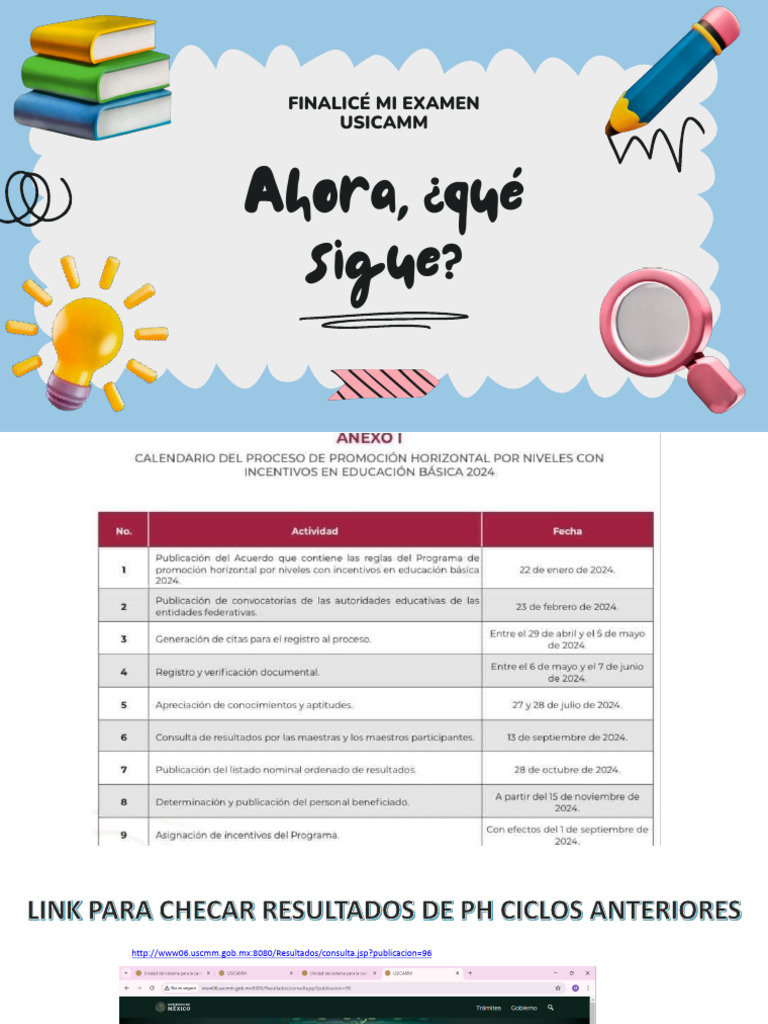 Terminé Mi Examen y Ahora Qué Sigue | PDF | Educación de la primera infancia | Modificación de ...