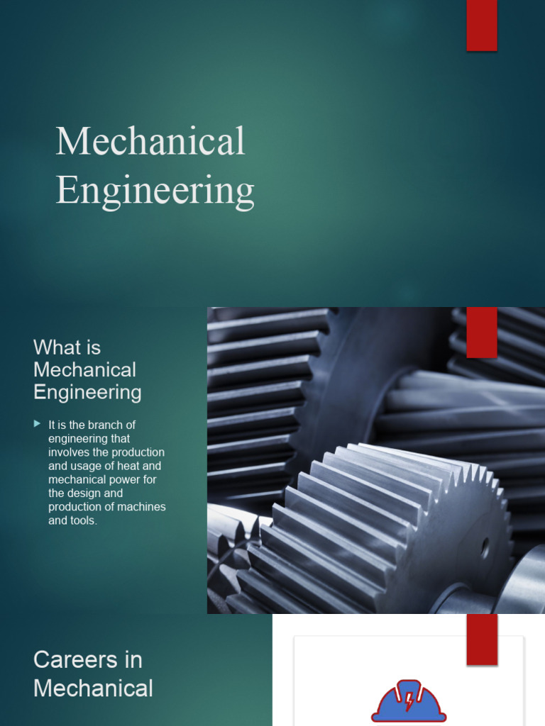 Mechanical Engineering | PDF