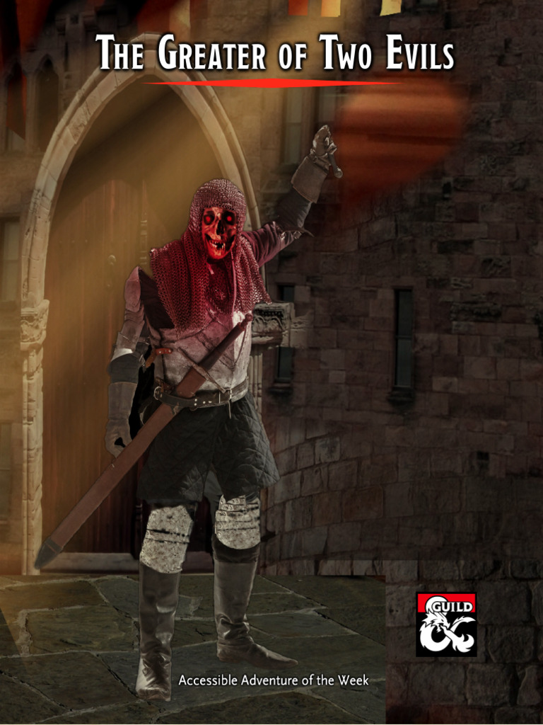 2455077-Accessible Adventure of The Week The Greater of Two Evils | PDF ...