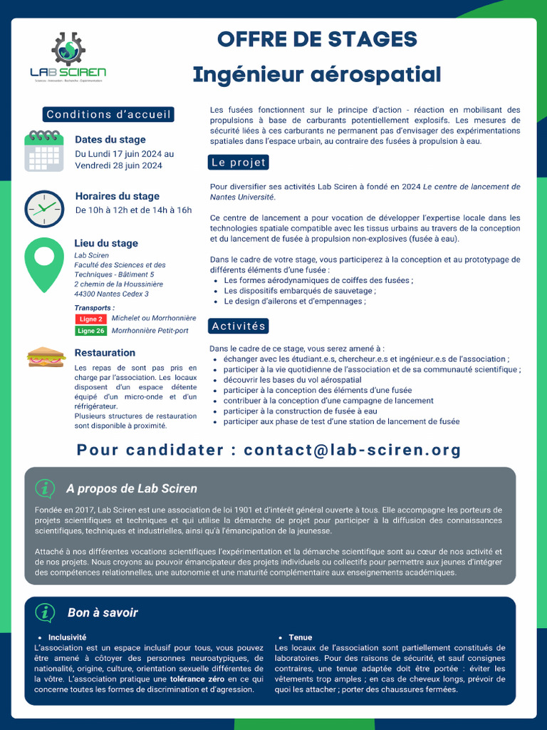 Offres de Stages Seconde-2 | PDF