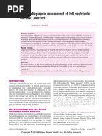 Diastolic Assessment ASE Guidelines | PDF | Diastole | Echocardiography
