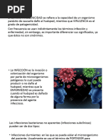 Etapas Del Proceso Infeccioso | PDF | Infección | Las bacterias