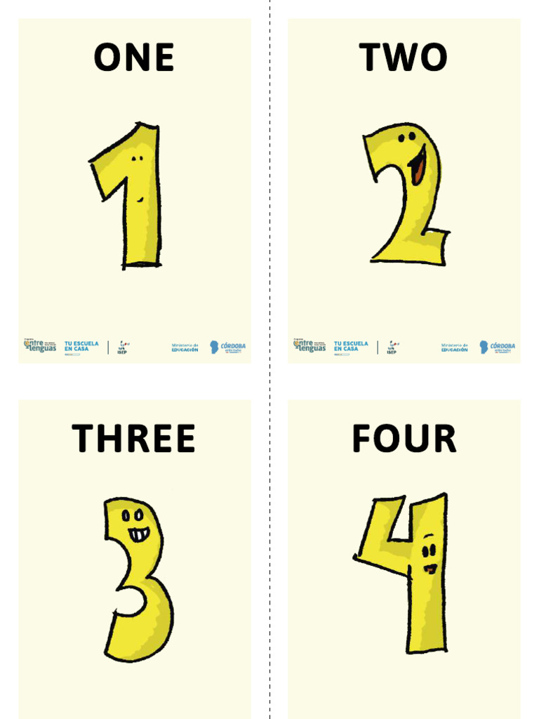 3grado Eje1 ws2 Flashcards Numeros | PDF