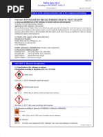 MSDS - FPT Range Floor Paint (Plascon) | PDF | Paint | Hazards