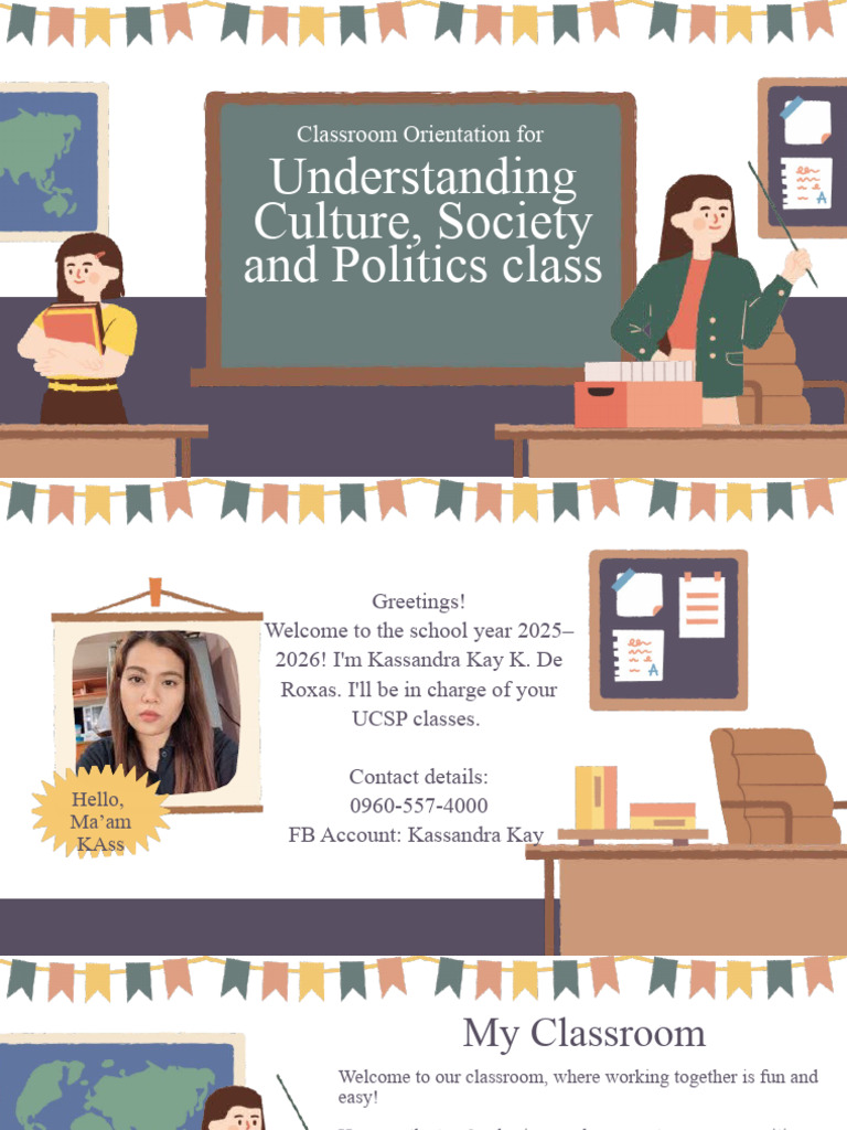 Classroom Orientation For UCSP | PDF