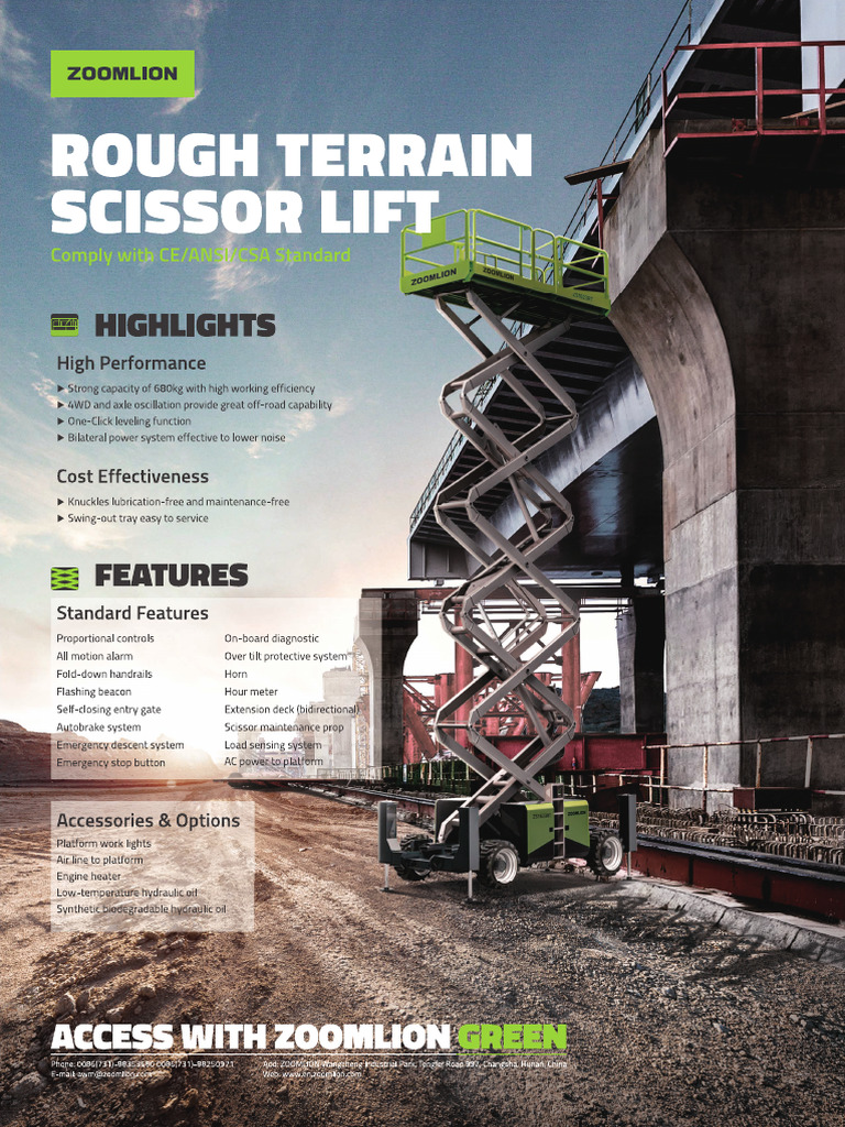 Ficha Tecnica Zoomlion Zs1623rt | PDF