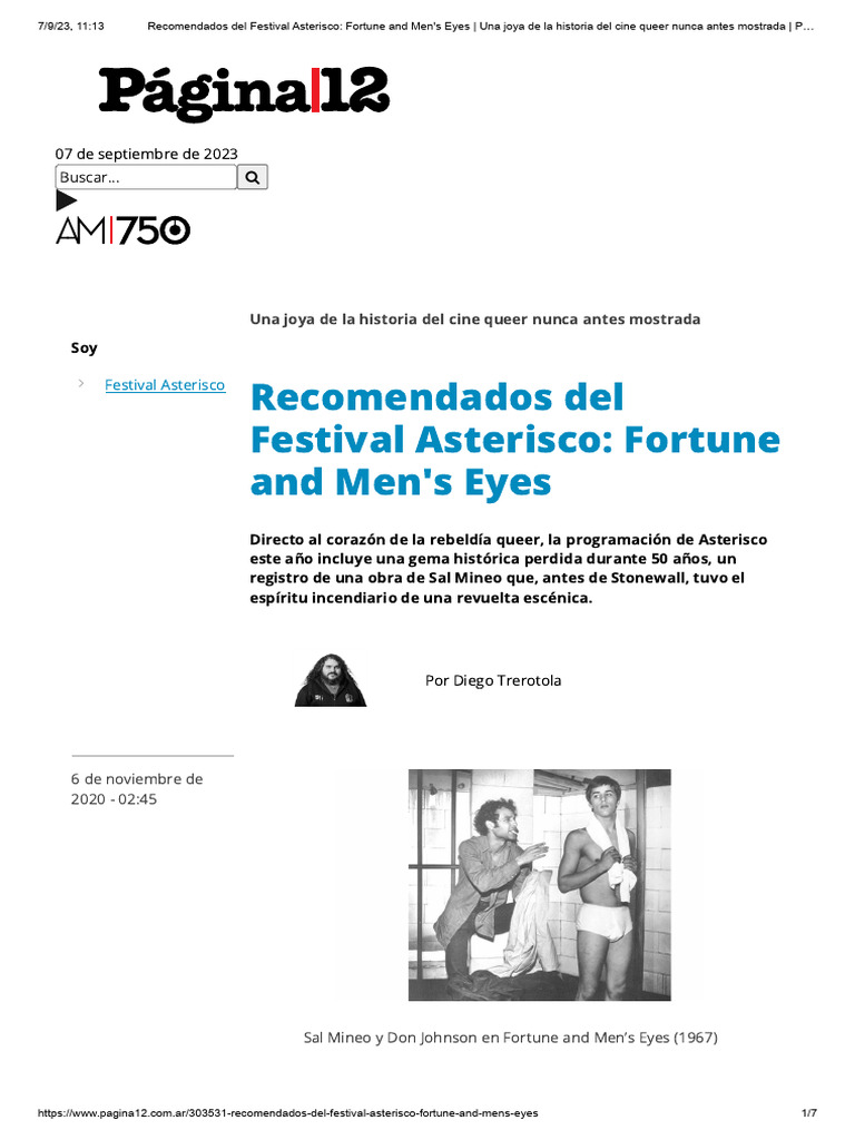 09 Trerotola Recomendados Del Festival Asterisco | PDF | Violación