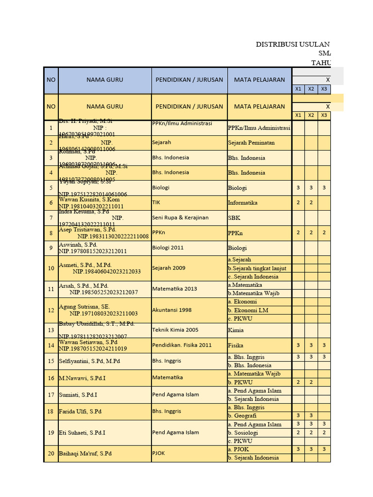 Jadwal Terbaru Banget FIX Edar | PDF