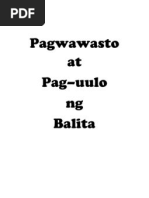 Lecture in Copyreading & Headline Writing - Unit Count and Printer's ...