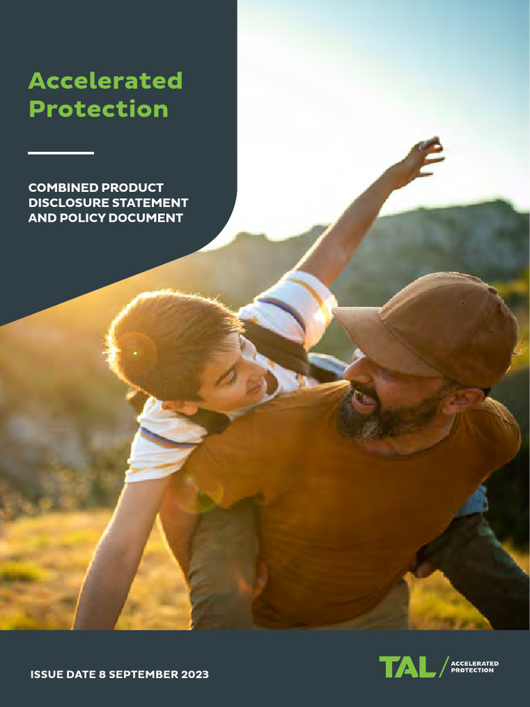 Accelerated Protection Combined Pds | PDF | Insurance | Life Insurance