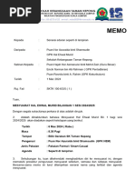 Contoh Memo Jemputan Mesyuarat 2022 | PDF