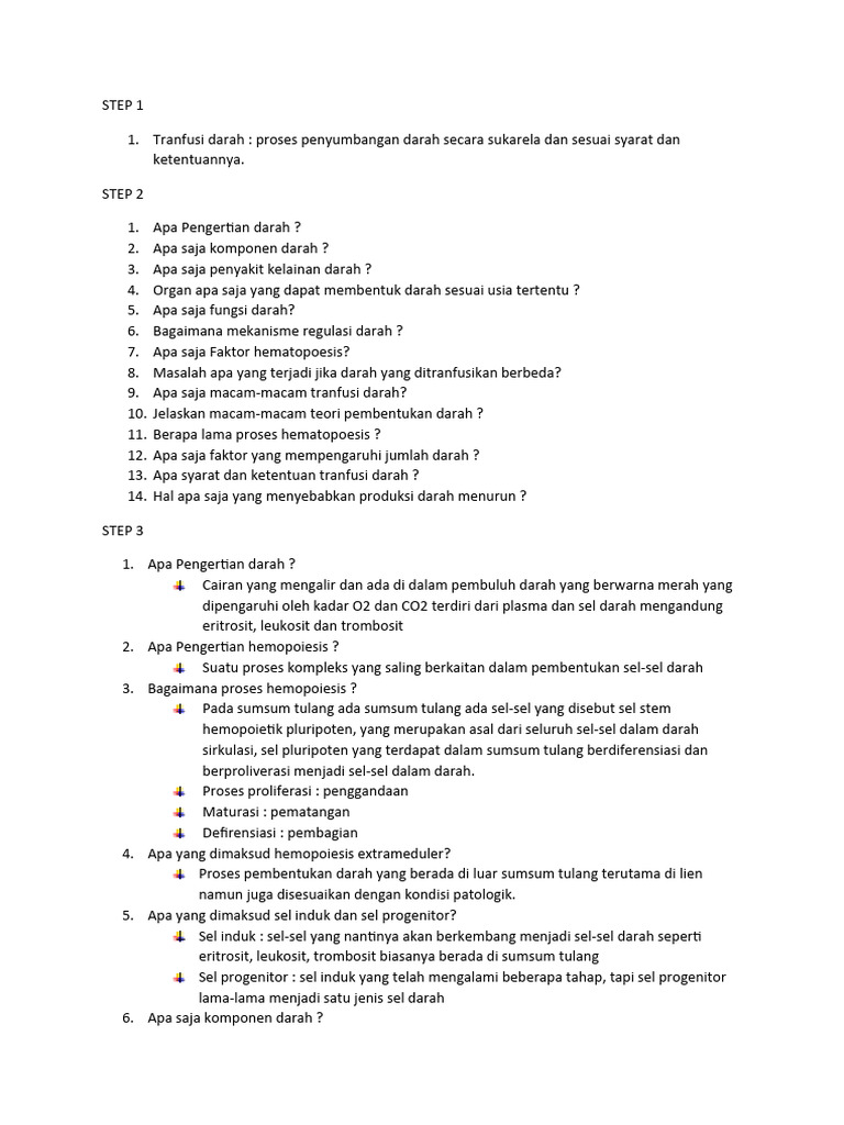 Modul Hematopoetin LBM 2 SGD 22 | PDF