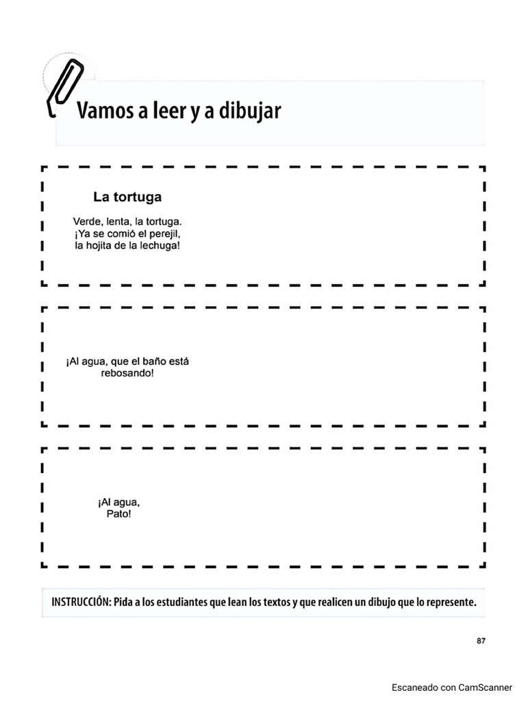 Ejercicio De Lectoescritura Pdf