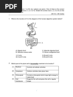Science Form 1 Exam Questions PDF | PDF