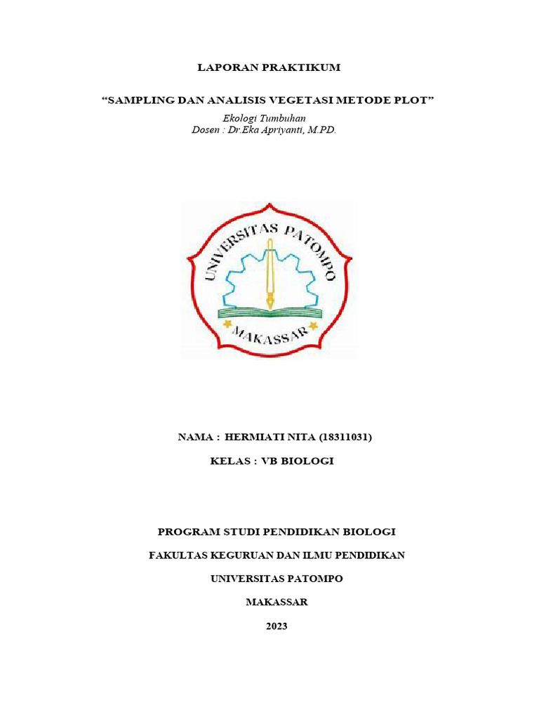 Laporan Ekologi | PDF