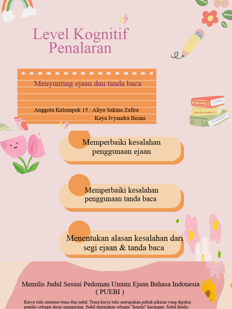 B Indo Aliya Dan Keya XII MIPA 1 | PDF | Seni & Disiplin Bahasa