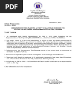 Tree Planting Narrative Report | PDF | Trees | Sustainability