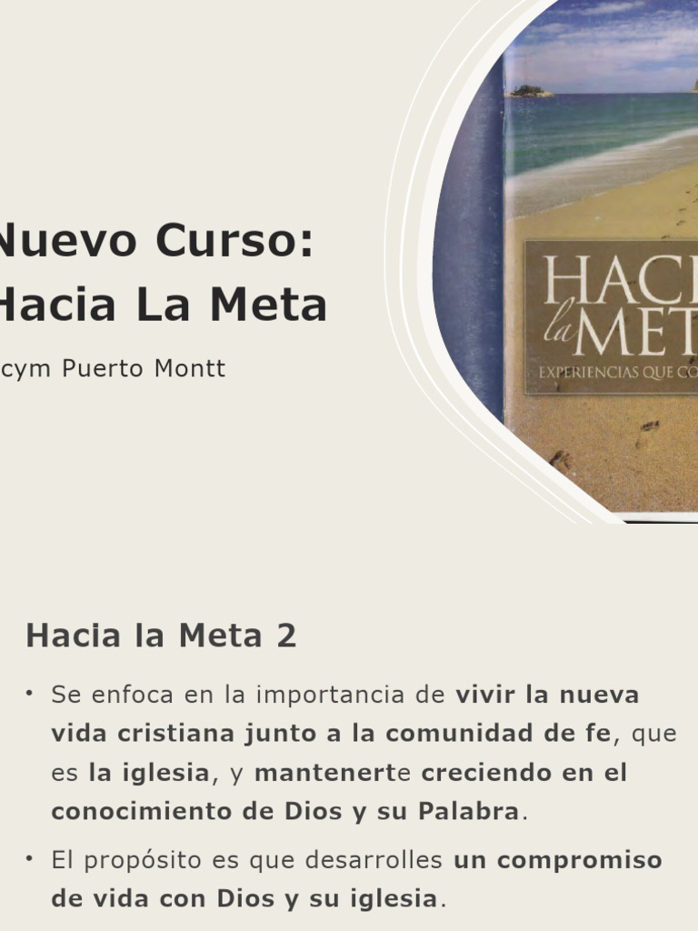 Hacia La Meta 2.1 | PDF | Biblia | Dios