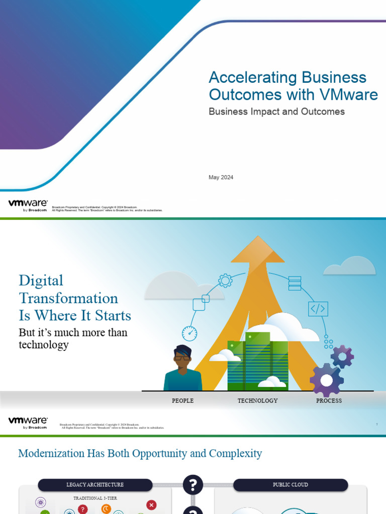VCF Customer Presentation (CIO-1) | PDF | Cloud Computing | V Mware