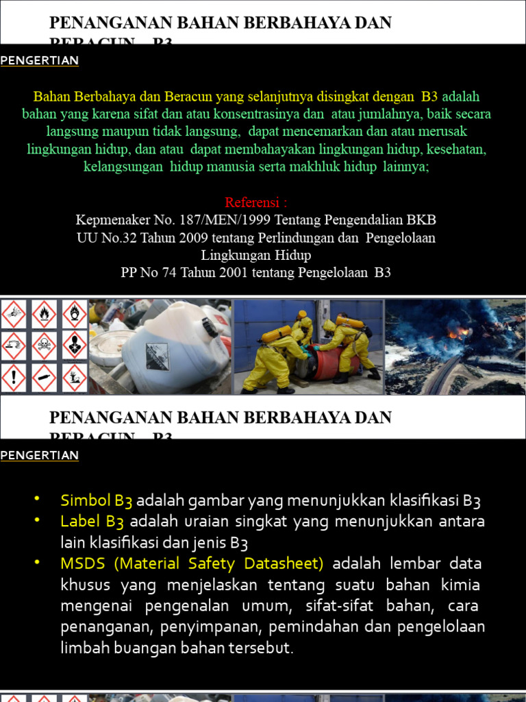 Penanganan Limbah B3 | PDF