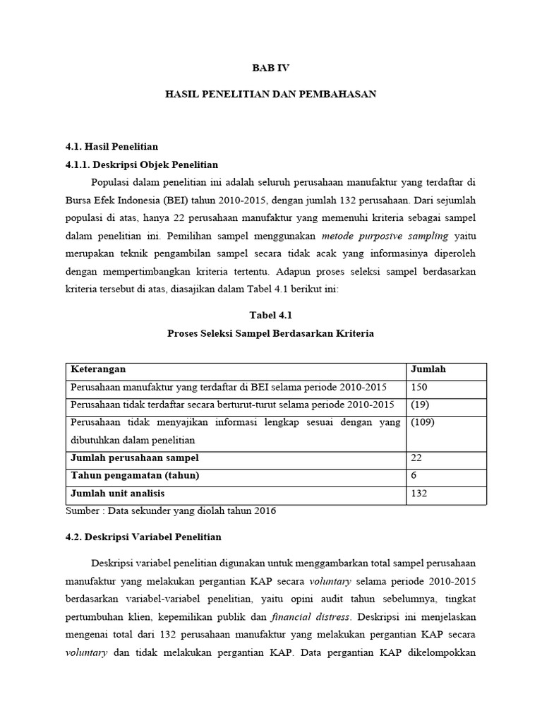 BAB IV Nurul Dwi Setiani | PDF