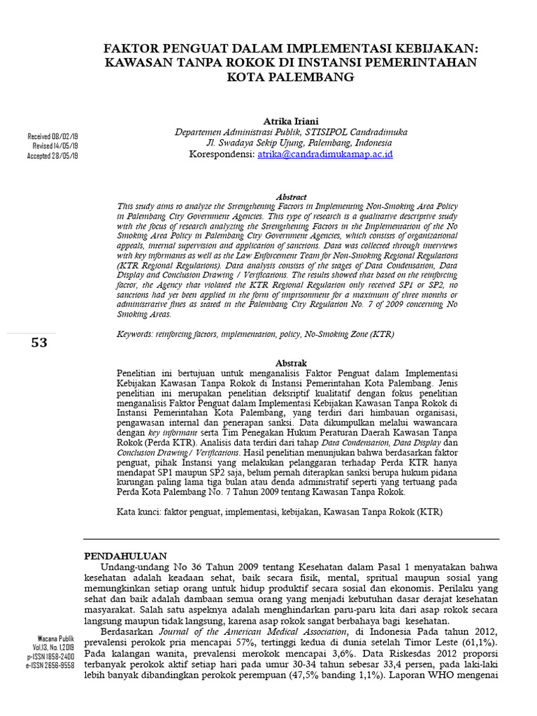 Faktor Penguat Dalam Implementasi Kebija | PDF | Bisnis | Pengembangan Diri