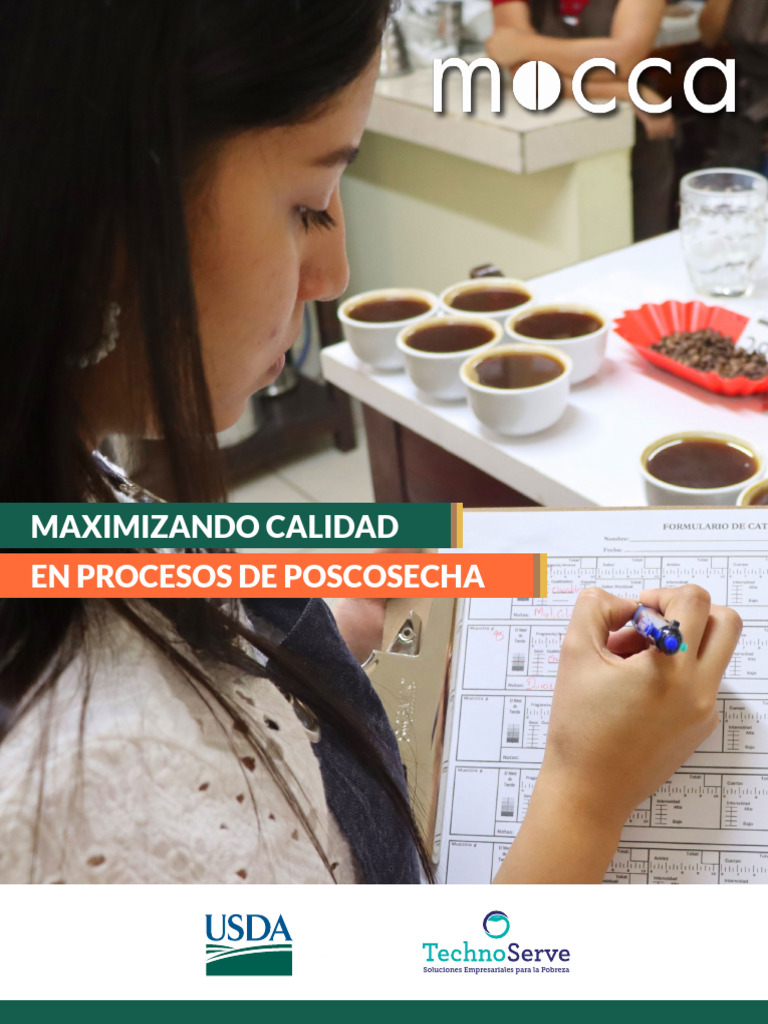 MANUAL Maximizando Calidad en Procesos de Poscosecha | PDF | café | Agua