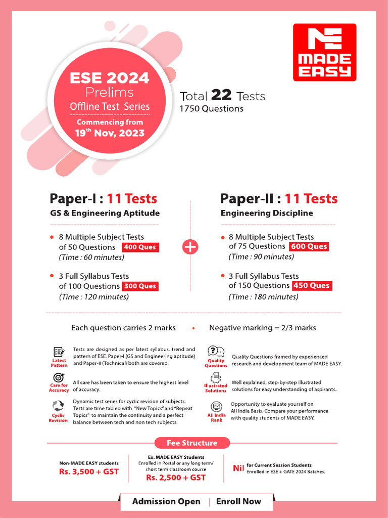 2320imguf - ESE 2024 Pre Offline Test Series | PDF