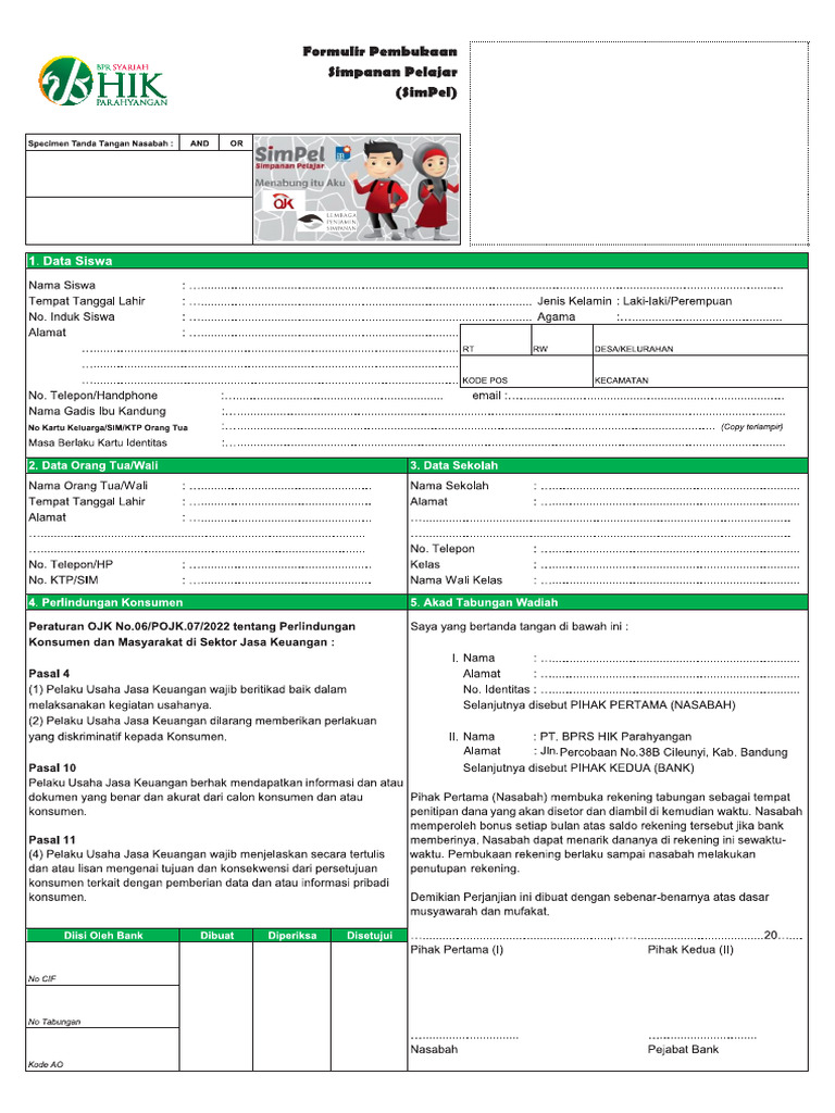 Formulir Simple Edit | PDF