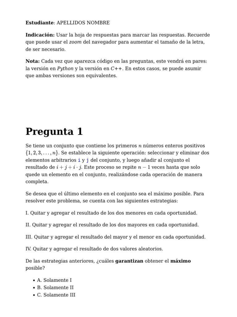 I Eliminatoria OCI 2023 | PDF | C ++ | Python (lenguaje de programación)