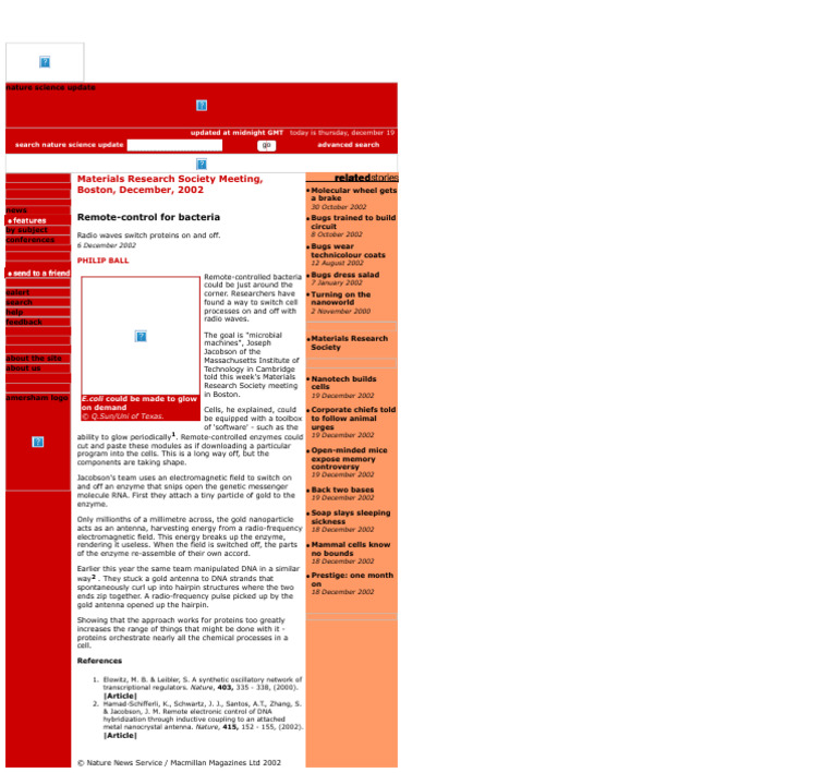 DR Royal R Rife - Remote Control For Bacteria | PDF | Dna | Biology