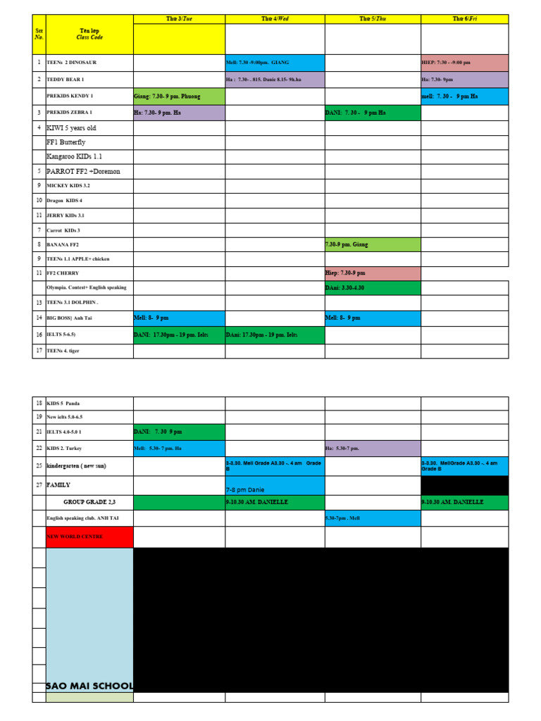 ITED SCHEDULE 2024 29.7 | PDF