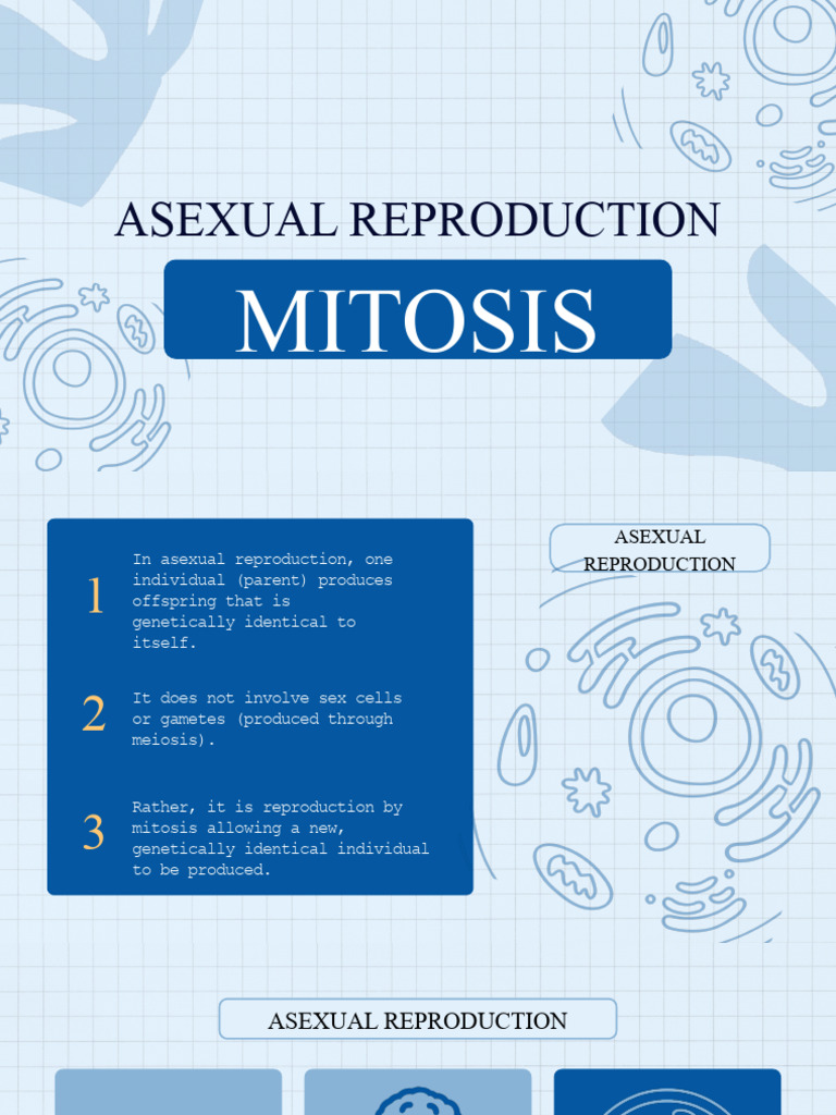 MODULE 6 ASEXUAL REPRODUCTION | PDF | Reproduction | Sexual Reproduction