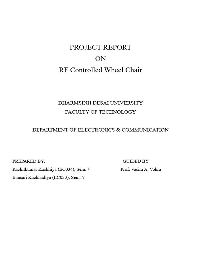 ECP FInal Report | PDF | Wheelchair | Accessibility