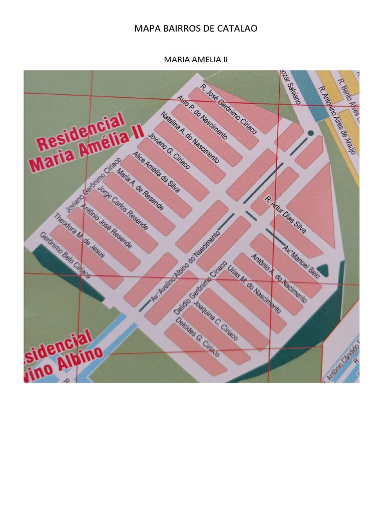 Mapa de Bairros de Catalão, GO | PDF | Turismo