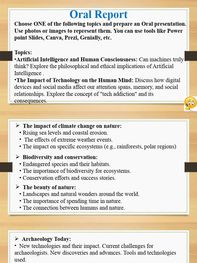 Oral Report - 2nd Term | PDF | Science & Mathematics