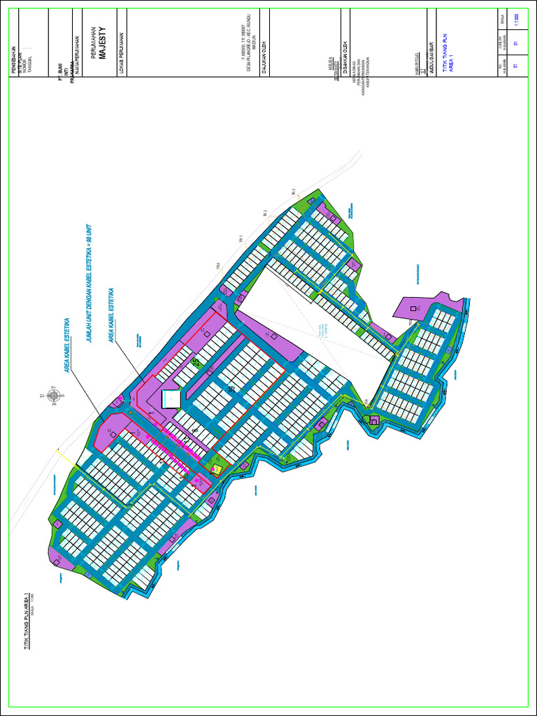 Recana Area Kabel Estetika | PDF