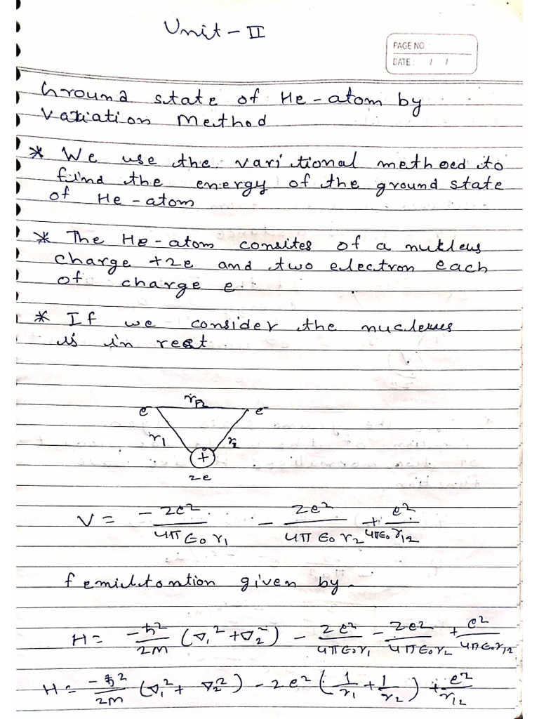 Physics Sem2 Paper 1 Unit 2 | PDF