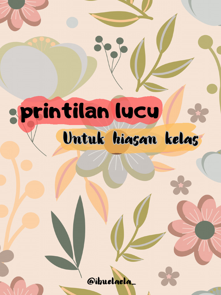 Printilan Lucu Part 1 | PDF