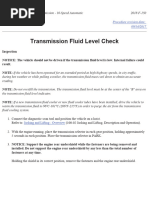 10R80 Transmission Fluid Level Check | PDF | Automatic Transmission ...