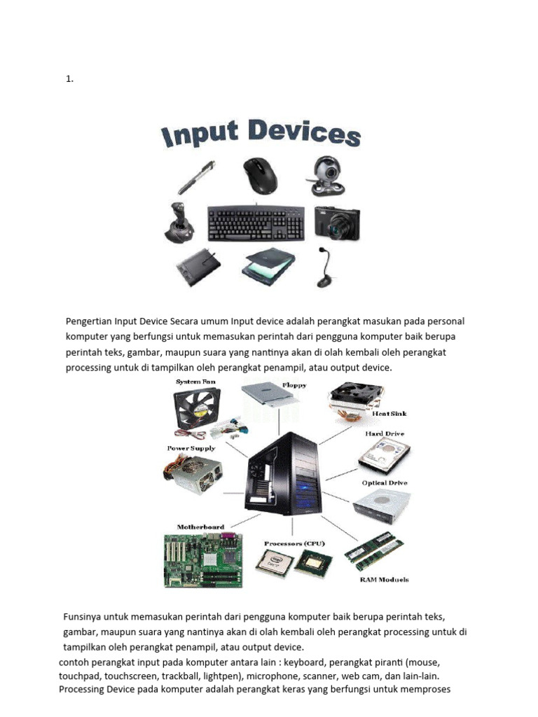 Jenis Hardware Dan Perangkat Peripheral | PDF | Komputer