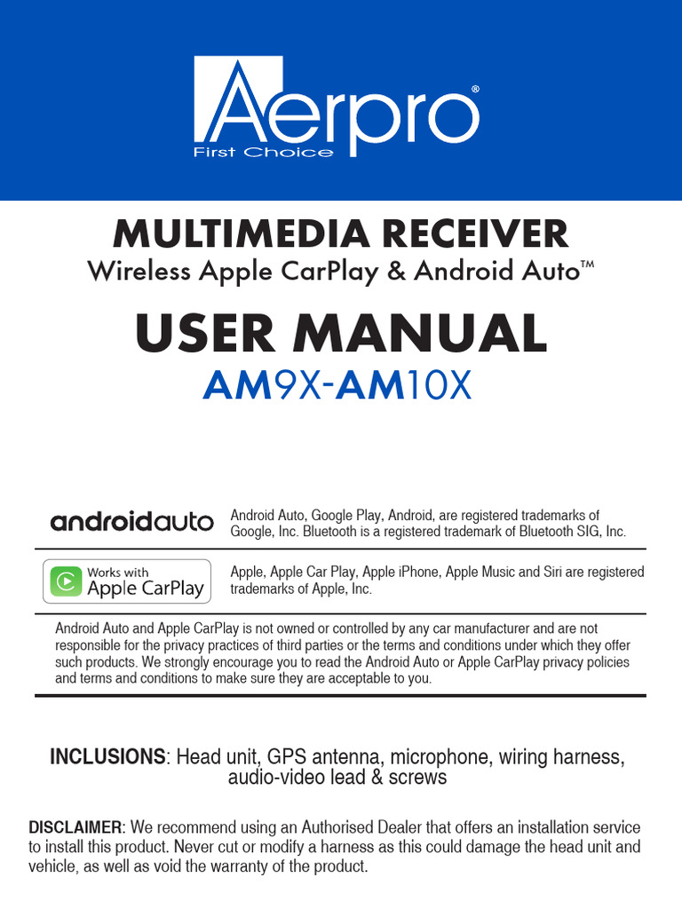 Am9x 10x Dualcameraversion Manual 19062023 | PDF | Siri | Android ...