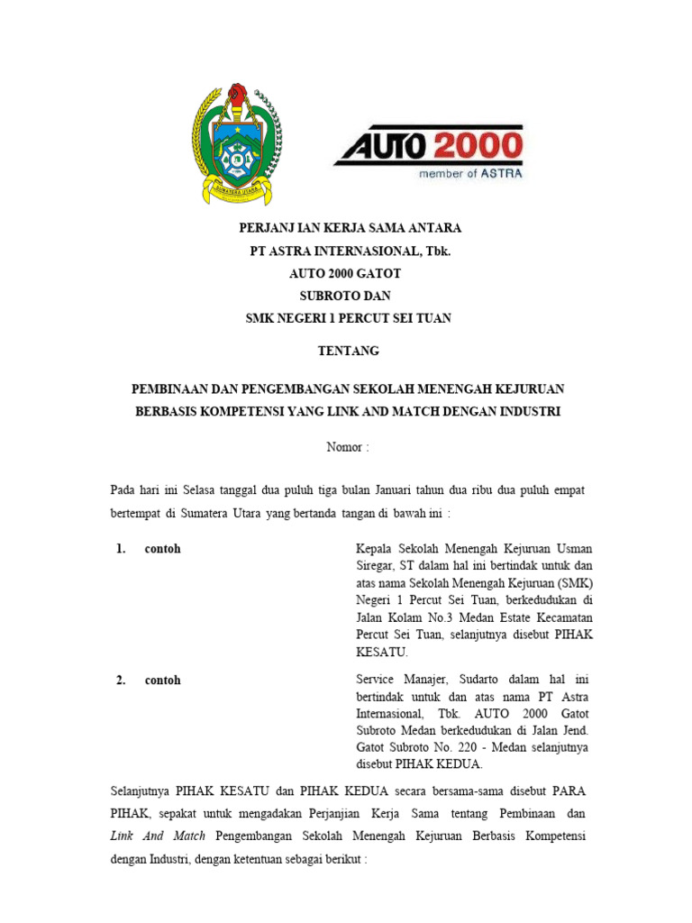 Mou SMK - Auto 2000 | PDF