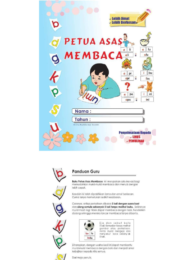 Membaca Tahap 1 | PDF