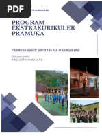 Program Kerja Pramuka Penggalang | PDF
