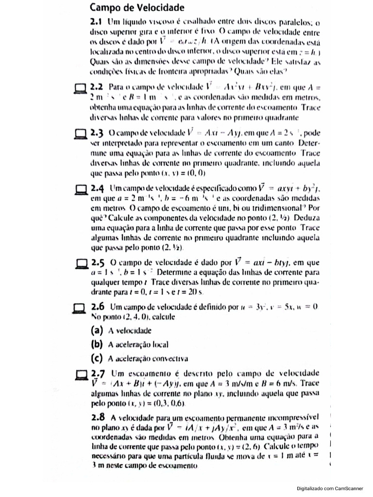 Lista Mec - Flu. Cap 02-03 | PDF