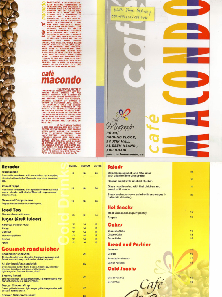 Cafe Macondo | PDF